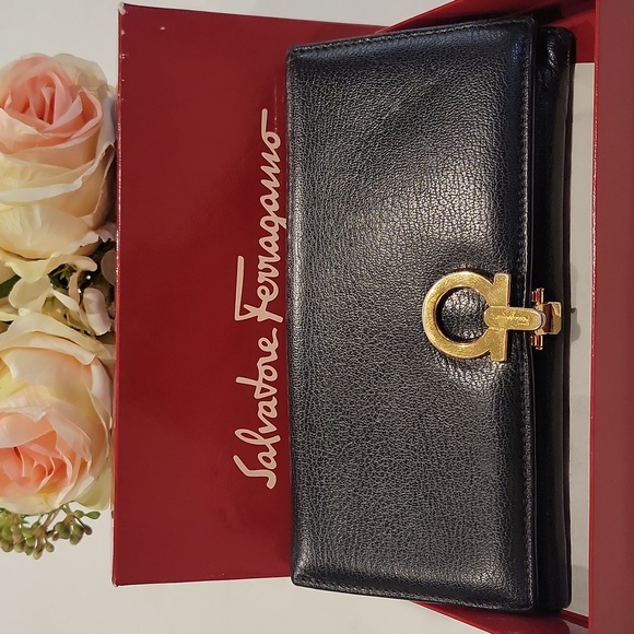 Salvatore Ferragamo | Bags | Authentic Salvatore Ferragamo Wallet With ...